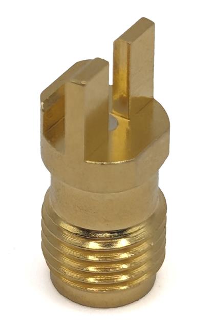 SMA Connector Low Loss PCB Edge Mount - Mueller Electric